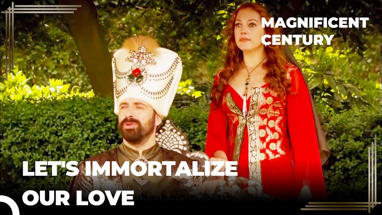 Suleiman and Hurrem's Painting | Magnificent Century Episode 18 - YouTube