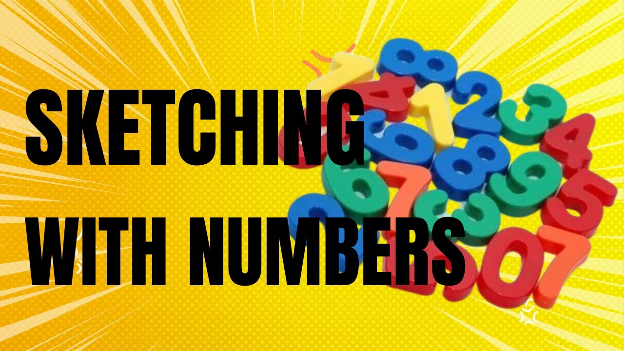 Numeric Art: Drawing with Digits - YouTube