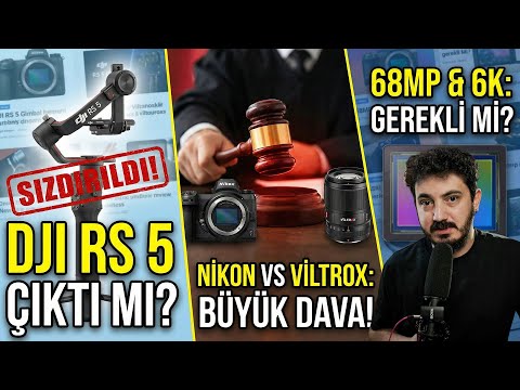 DJI RS 5 İncelemesi, Nikon Davası ve Canon'un Yeni Lensleri