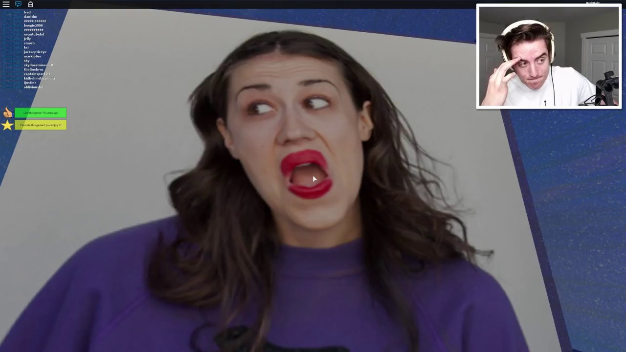 GUESS THE YOUTUBERS CHALLENGE IN ROBLOX BY DENIS - YouTube