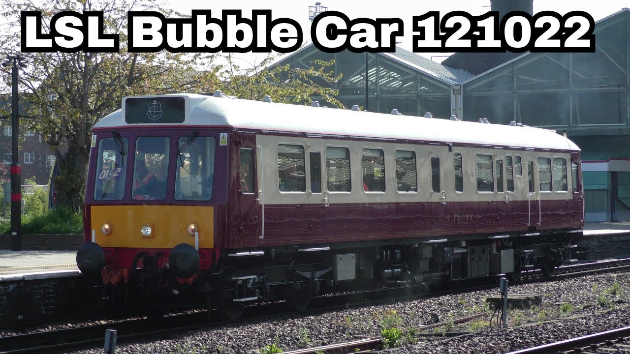 LSL bubble car class 121 at Chester! - YouTube