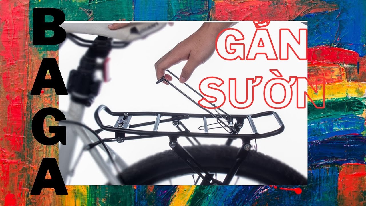 Close-up video | BAGA sau gắn sườn xe đạp #BAGAXEDAP #BAGAGANSUON - YouTube