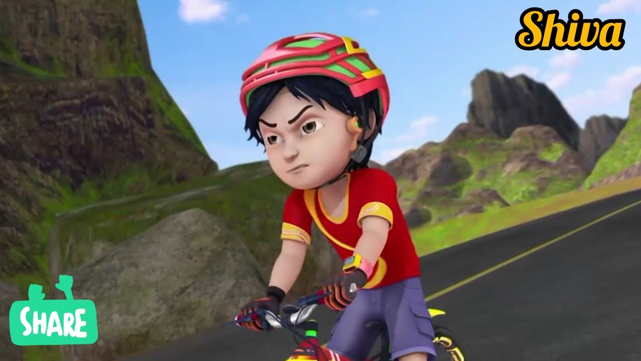 shiva cycle best stunt game video | shiva ki new cartoon game video | # ...