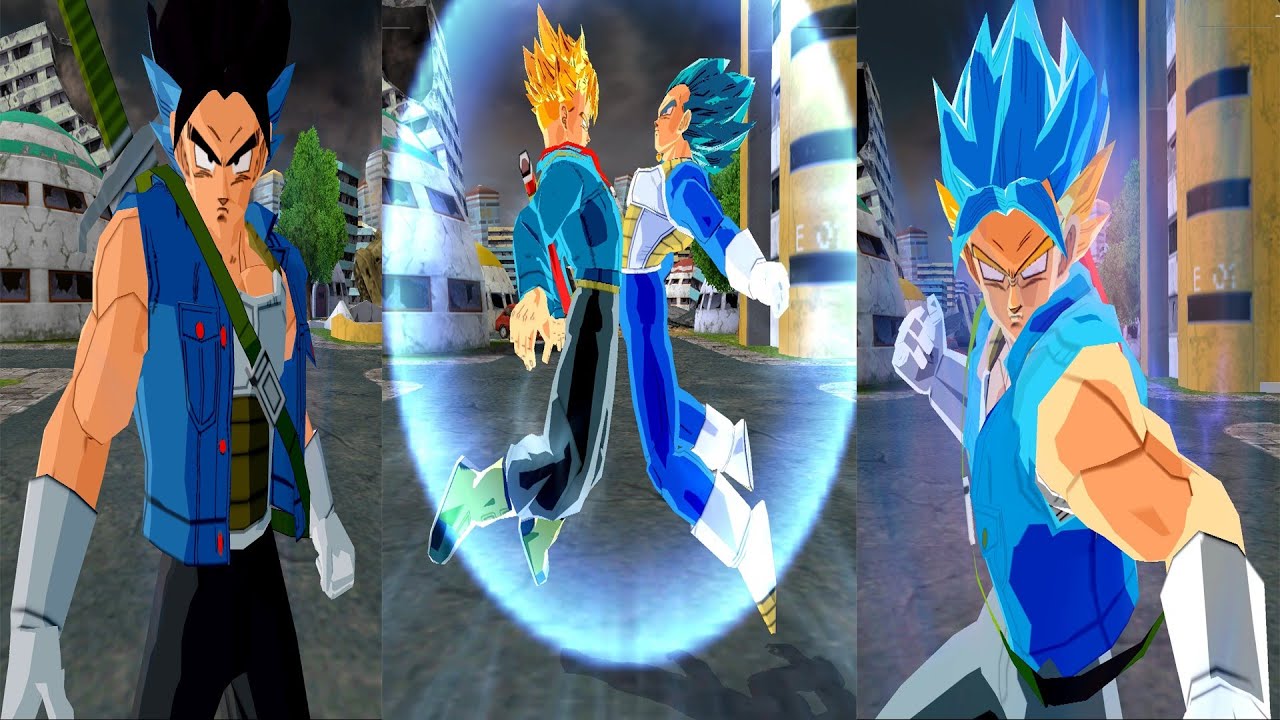 vegeta ssgss and trunks ssj rage fusion| vegeks ssgss rage | dragon ...