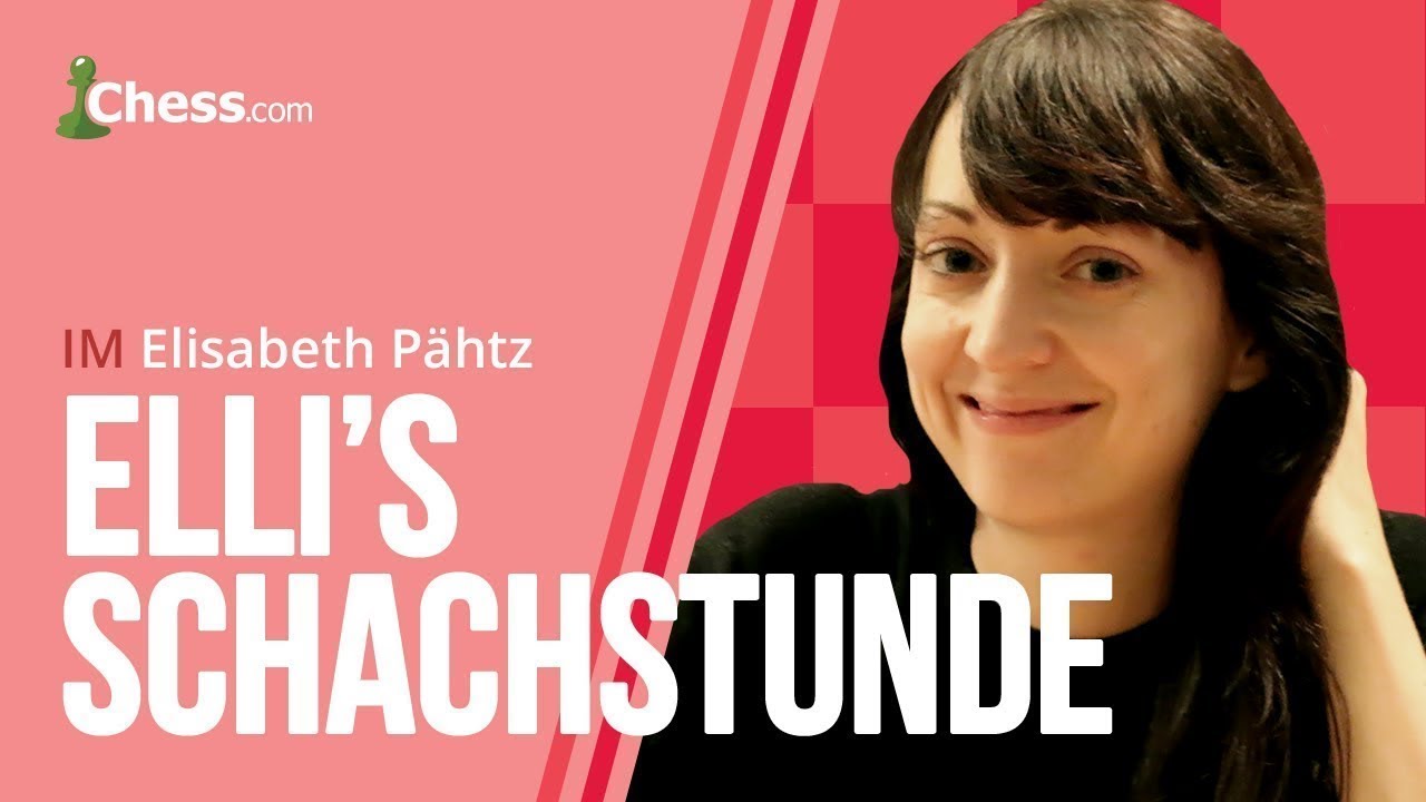 Elisabeth Pähtz stellt Partien vor: Aljechin - Yates - YouTube