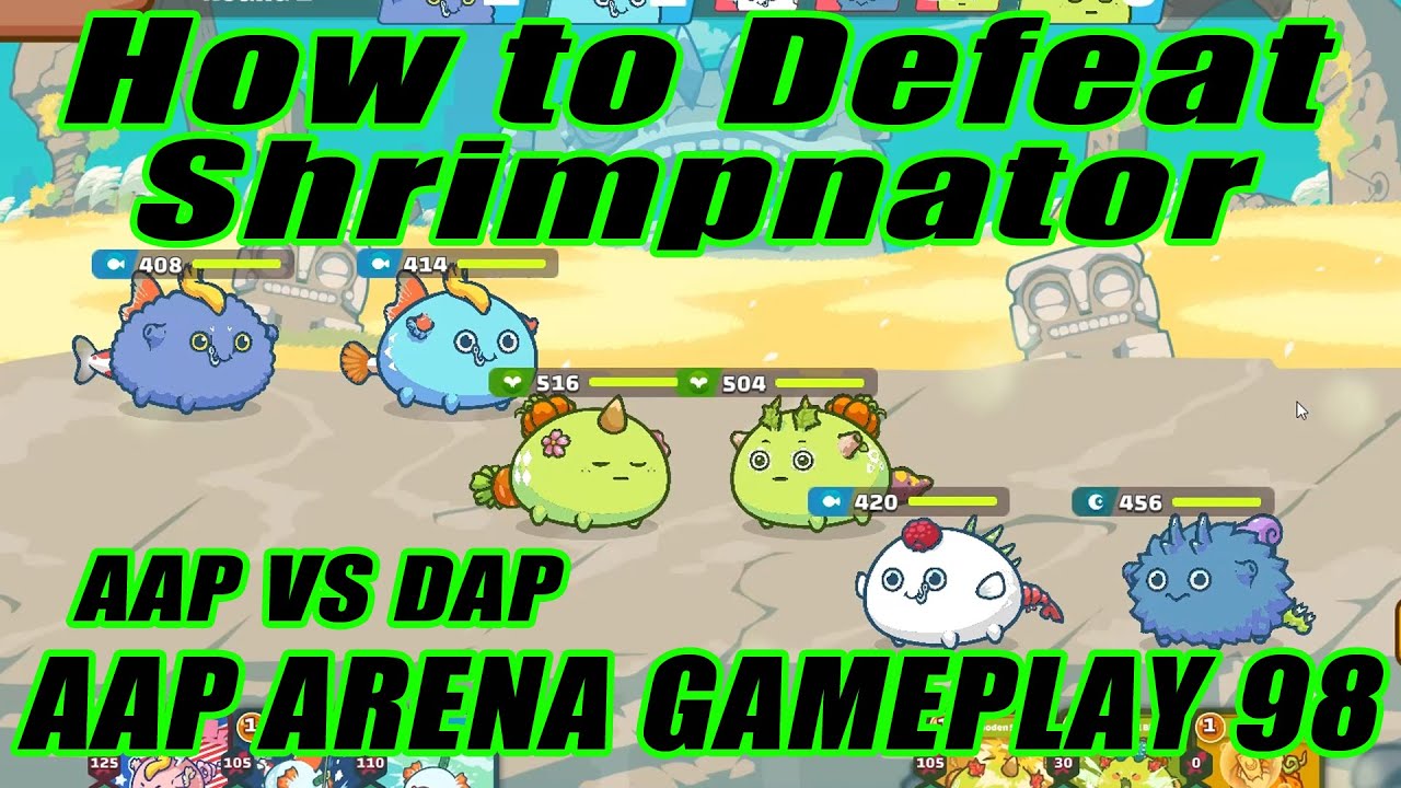 How to Defeat Shrimpnator using AAP | Chitin Jump Aqua | AAP Strategy ...
