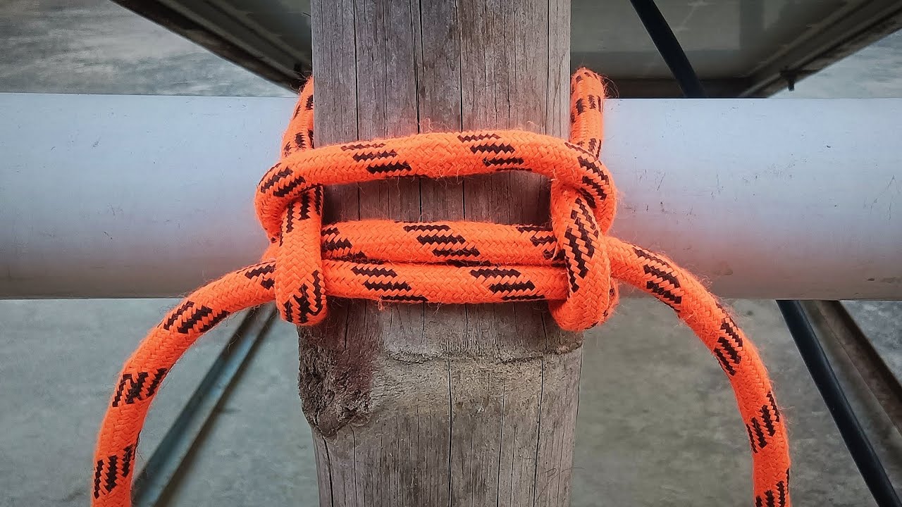 how to tie knot for construction #viral#videoviral - YouTube