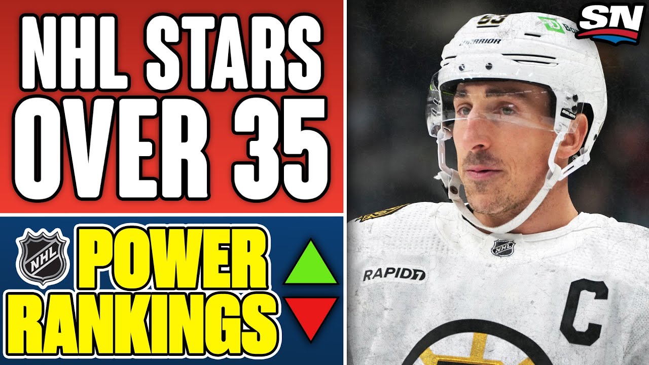 NHL Stars Over 35 Are Rocking This Season | Power Rankings - YouTube