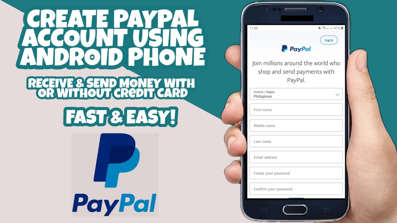 How To Create Paypal Account Using Android Phone 2021 Without Debit Or Credit Card With how-to-create-paypal-account-using-android-phone-2021-without-debit-or-credit-card-with