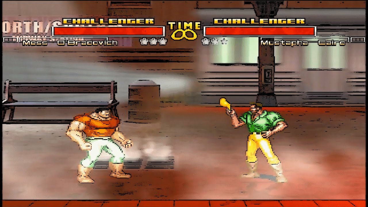 Mugen : Cadillac & Dinosaurs : Mess O'Bradovich Vs Mustapha Cairo - YouTube