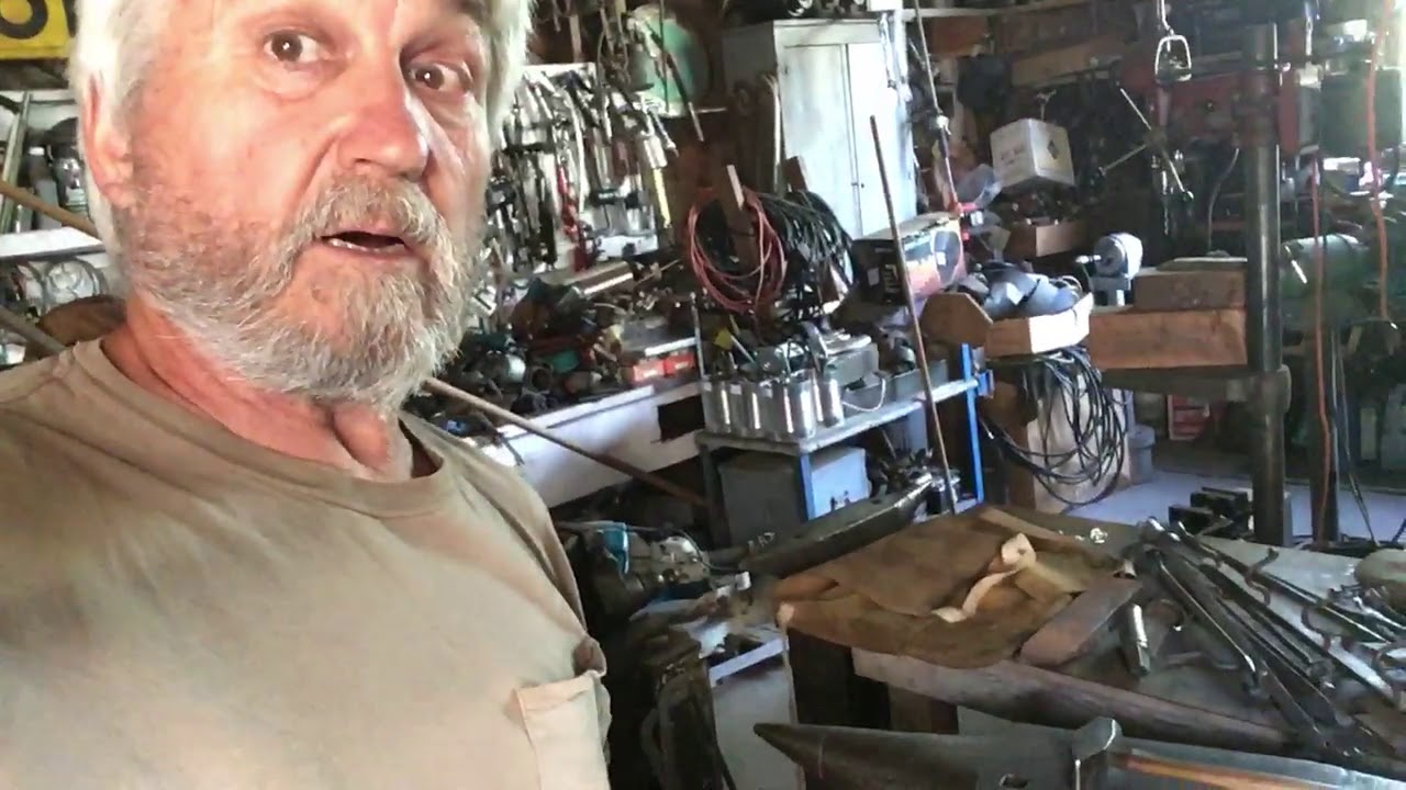 Blacksmith anvil height. - YouTube