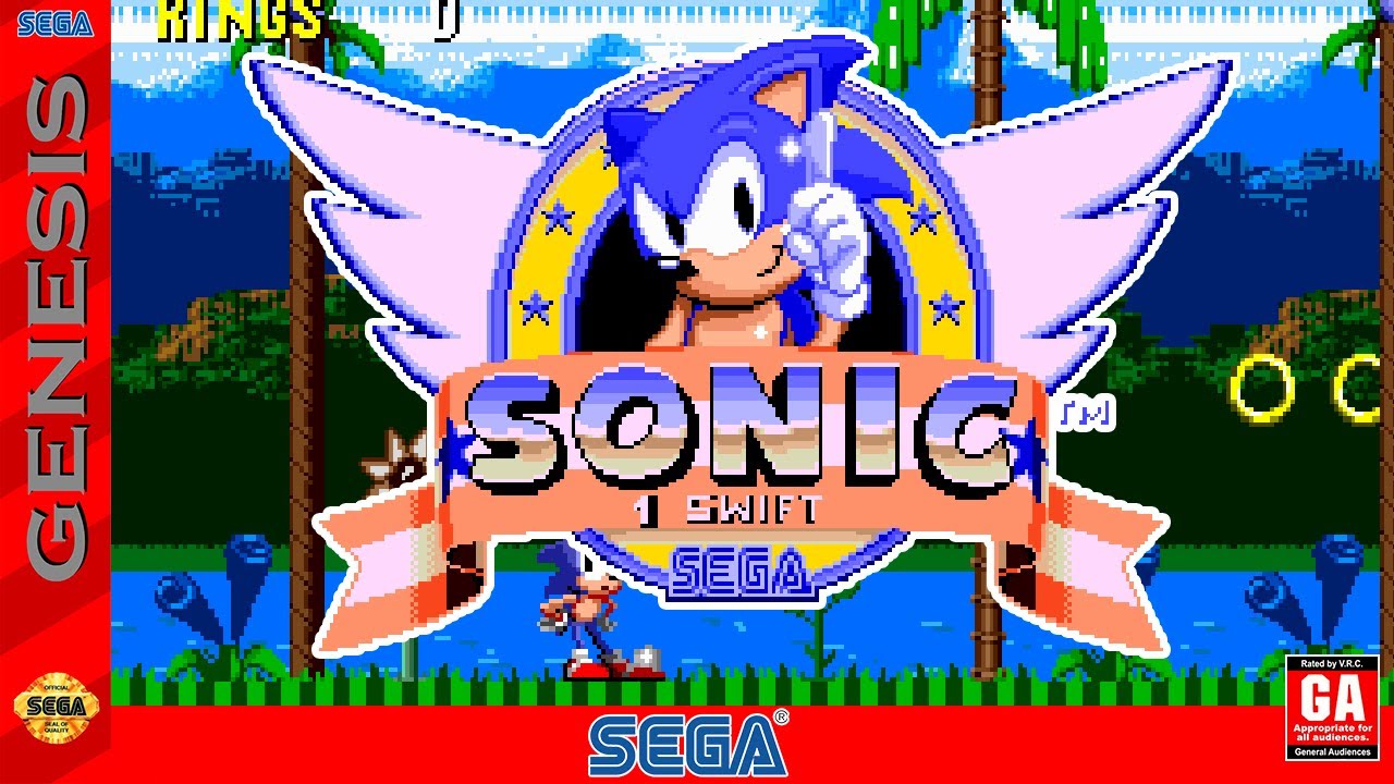Sonic The Hedgehog 1 Swift - Full Gameplay - YouTube