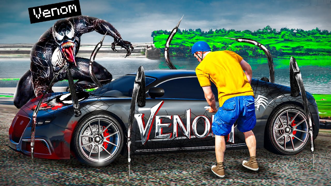 Jeffy Steals VENOM Supercars in GTA 5! - YouTube