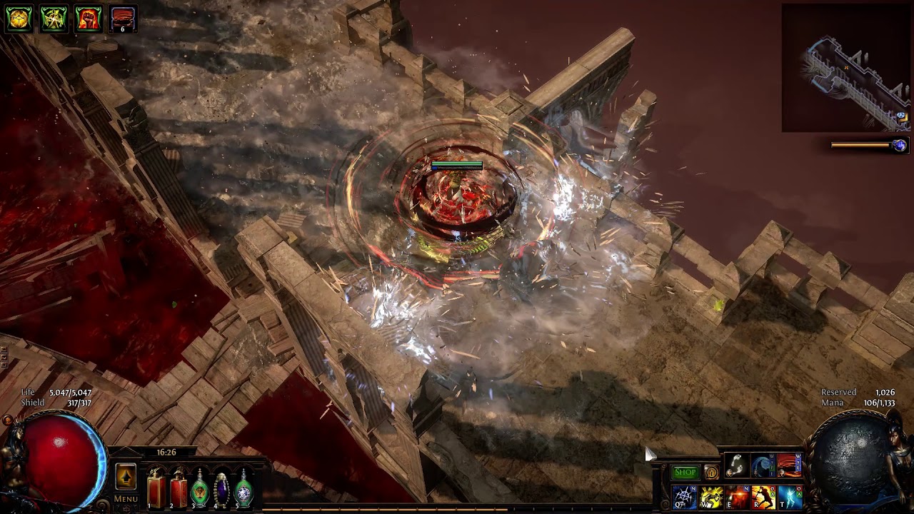 creeping frost test poe - YouTube