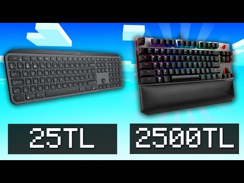 25 TL KLAVYE VS 2500 TL KLAVYE