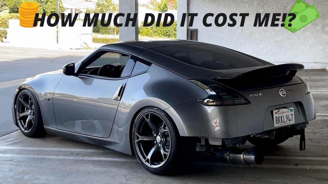 370Z COMPLETE BUILD!!! (MOD LIST/COST) - YouTube