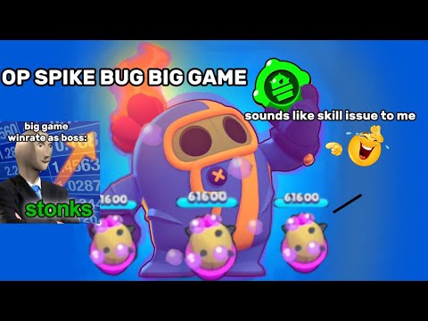 OP spike cactus bug in BIG GAME - YouTube