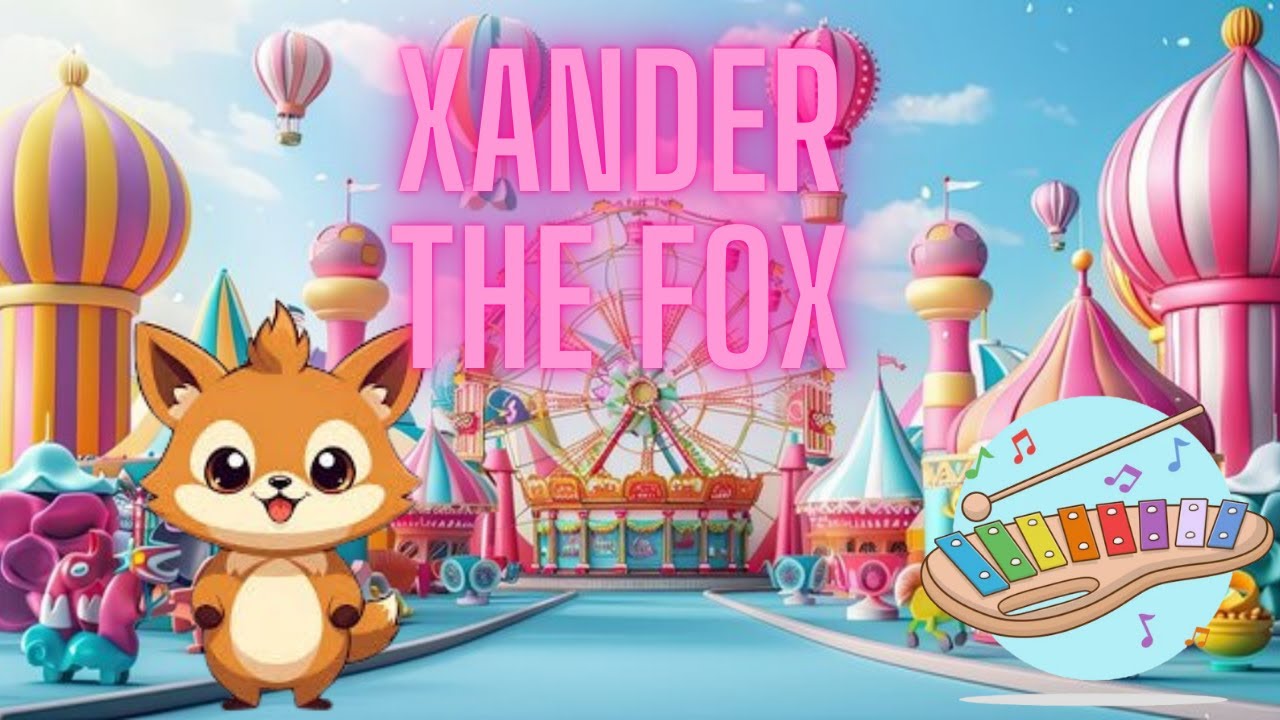 Xander the Fox, Animated Story on letter "x" - YouTube
