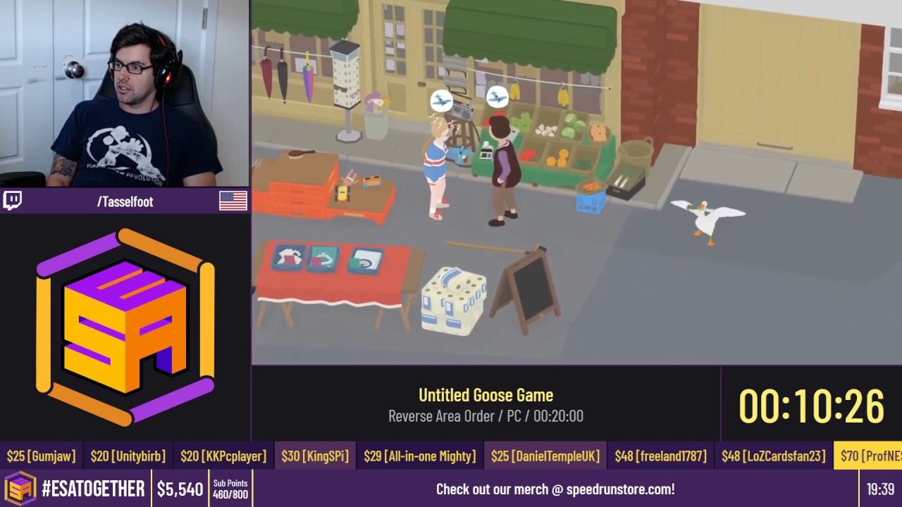 Untitled Goose Game [Reverse Area Order] by Tasselfoot - # ...