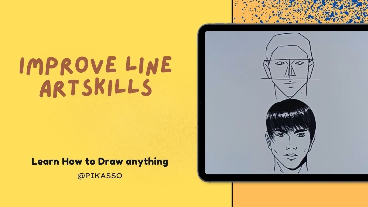 Improve Line Art Skills - YouTube