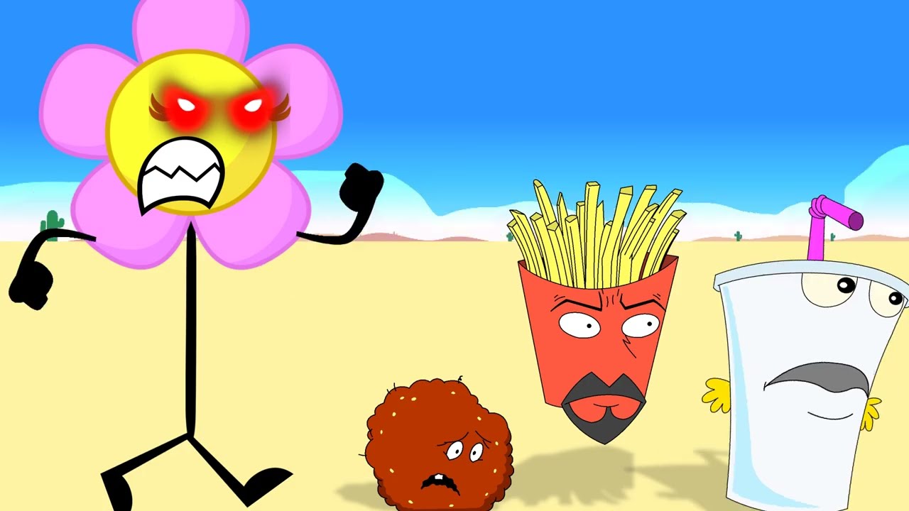 BFB Shorts - FLOWER'S ANGRY SPIRIT feat. Aqua Teen Hunger Force - YouTube