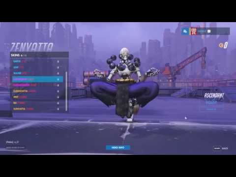 Overwatch - All Zenyatta Skins - YouTube
