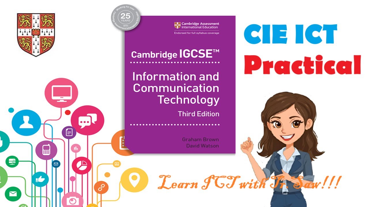 9_CIE_ICT_Ch16_Task16abcdef_Dr SawMyatSandar - YouTube
