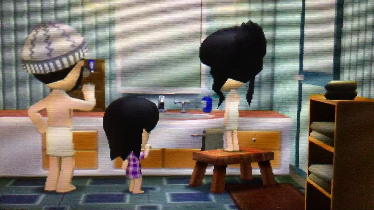 Tomodachi Life - Mii Homes - Bathroom 🚽 🛁 - YouTube