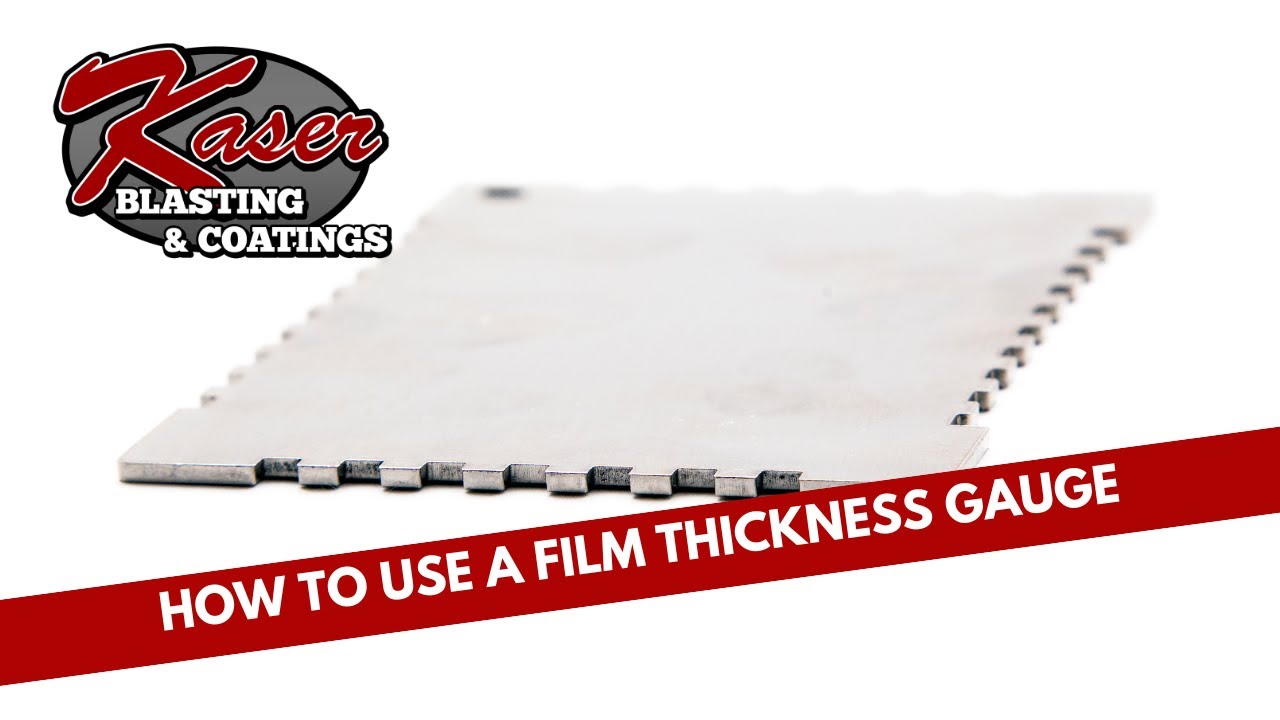 How to Use A Film Thickness Gauge - YouTube