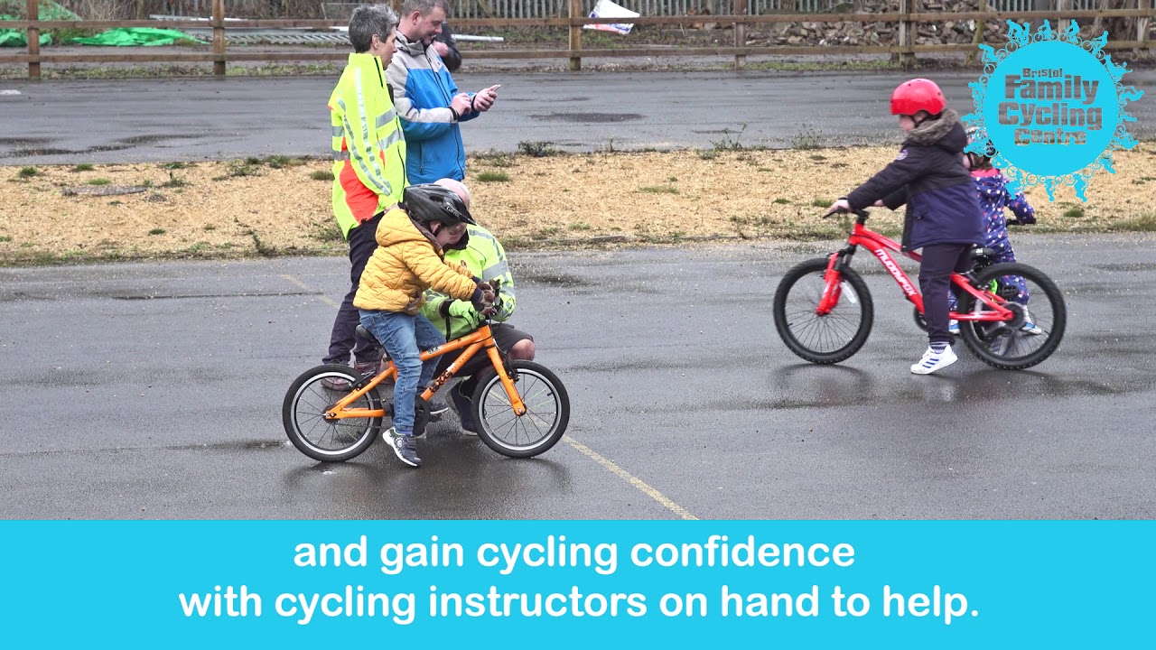 Learn to ride sessions at the Bristol Cycling Centre - YouTube