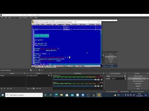 Cursor is blinking in Turbo C/C++ . - YouTube