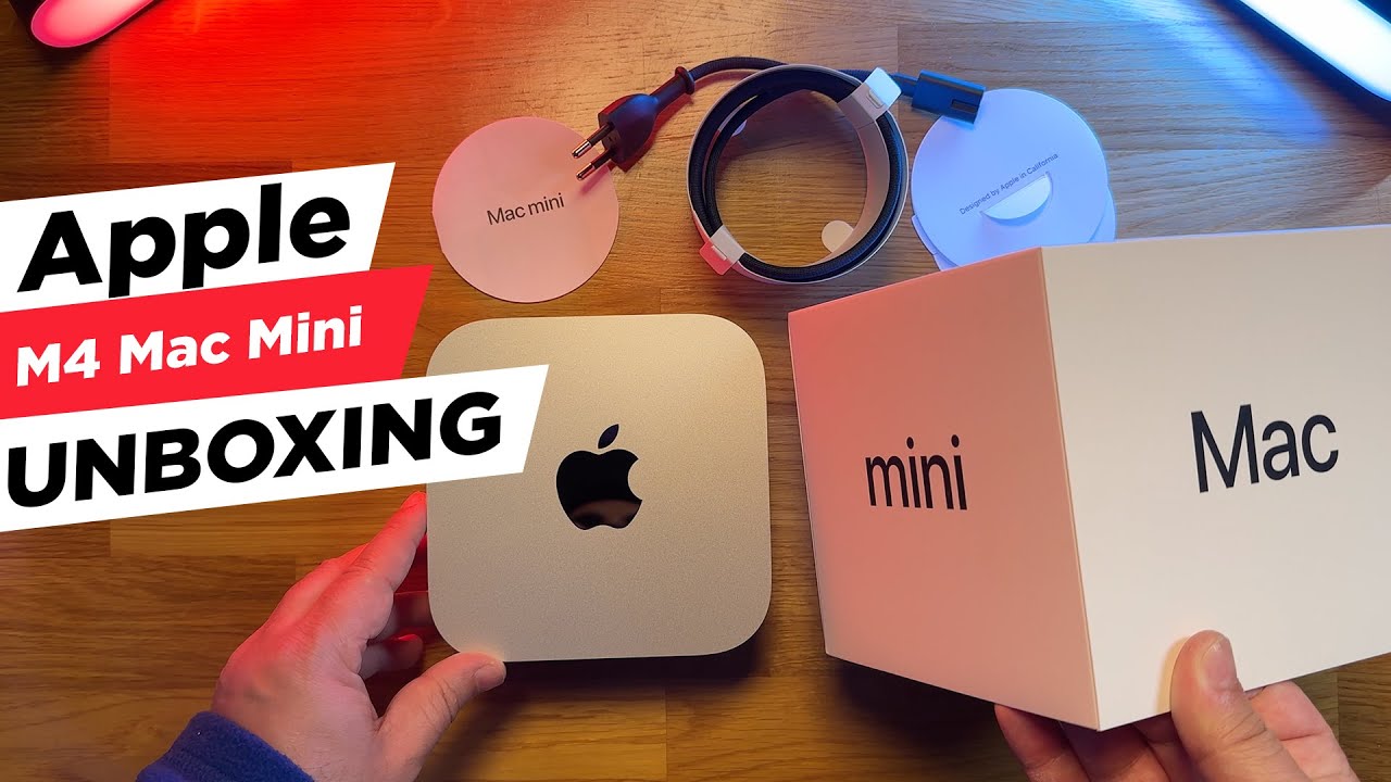 Apple Mac mini M4 Unboxing 📦 | Smallest & Most Powerful Apple Desktop ...