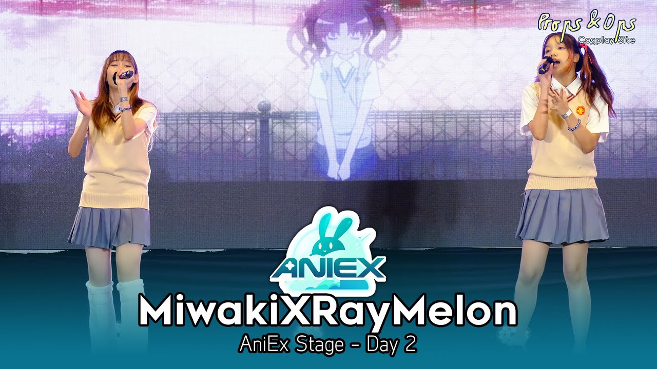 MiwakiXRayMelon | 04 AniEx Stage - Day 2 ในงาน AniEx Rainbow 2024 - YouTube