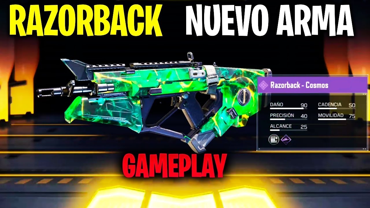 ¿EL MEJOR SUBFUSIL de COD MOBILE? RAZORBACK EN PARTIDAS IGUALADAS de ...