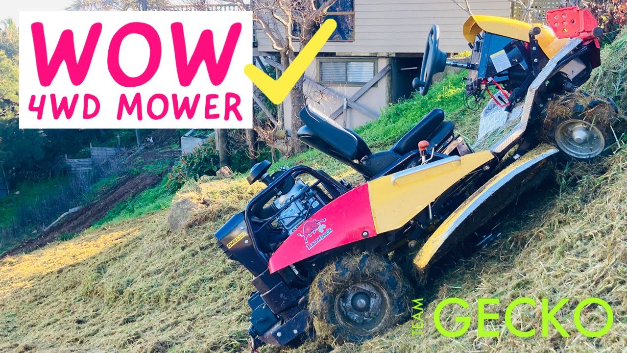No.1 Extreme 4WD Mower - Our Razorback CMX 2302 - YouTube