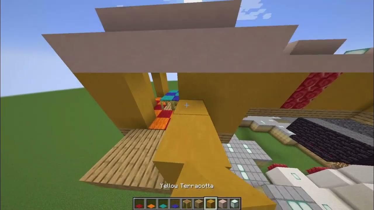 building the backrooms in minecraft part 4 - YouTube