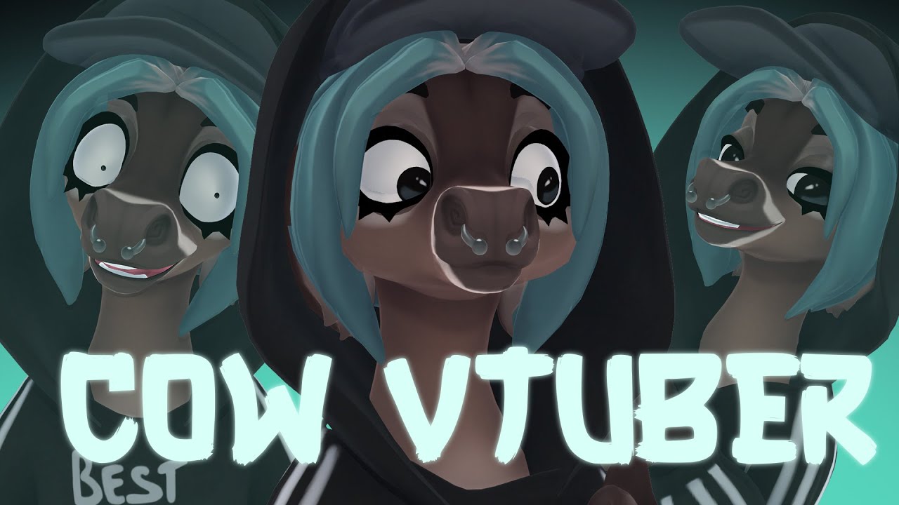 3D cow avatar | Vtuber showcase - YouTube
