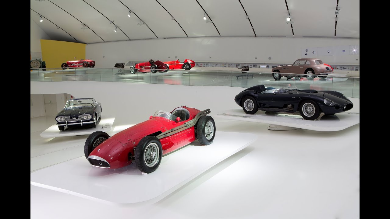 Maserati Centennial Exhibition at Enzo Ferrari Museum - YouTube