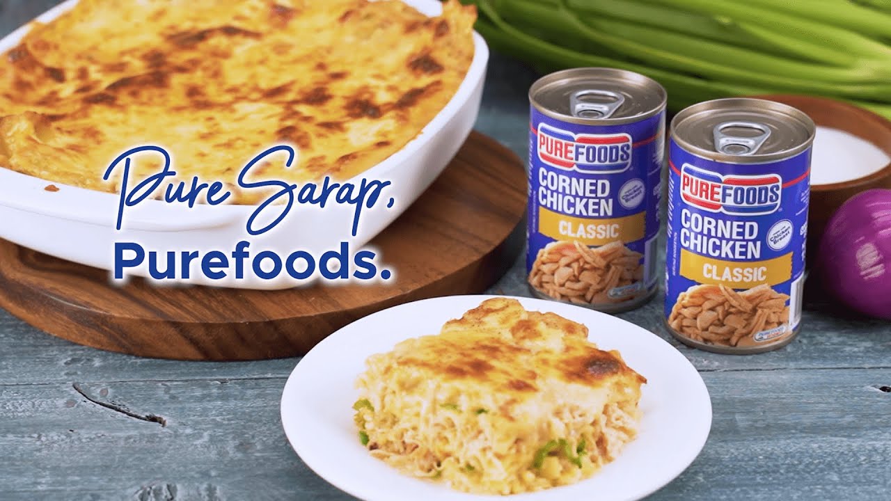 Purefoods Corned Chicken and Leek Lasagna - YouTube