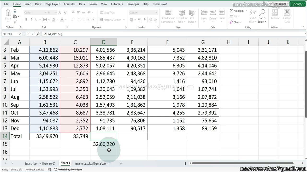How to calculate numbers using name reference in excel - MS Excel Tips ...
