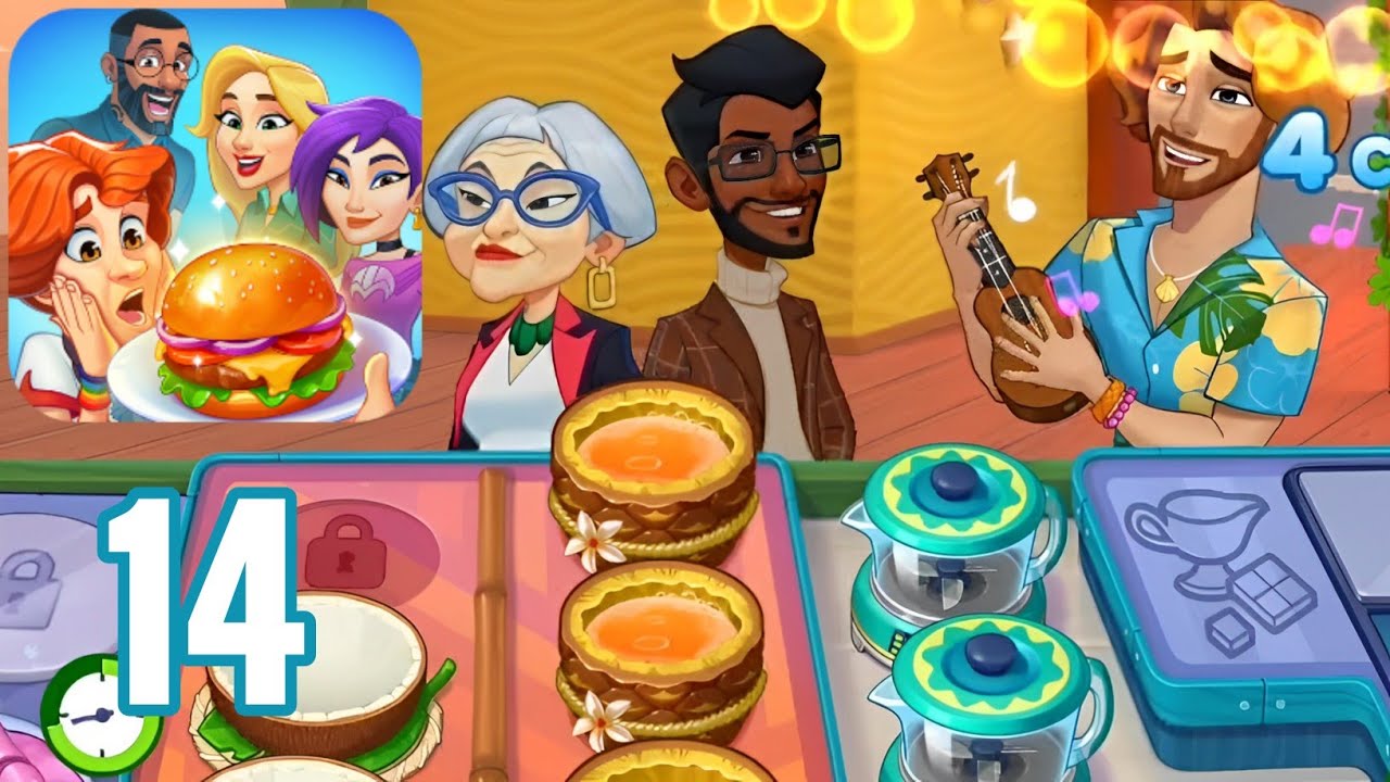 Ch 1 Quiet Lagoon Level 96-100 - Chef & Friends Cooking Game - Part 14 ...