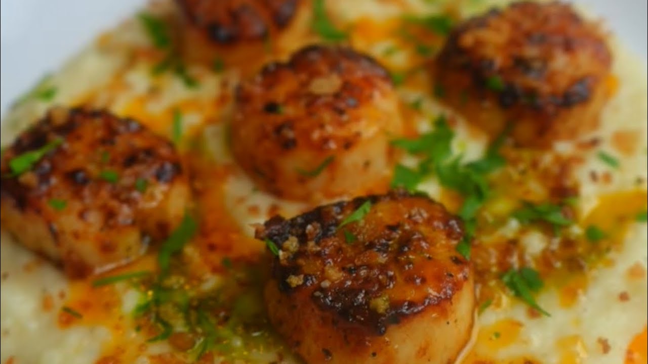 The Best Pan Seared Scallop Recipe Ever ️🤯 - YouTube
