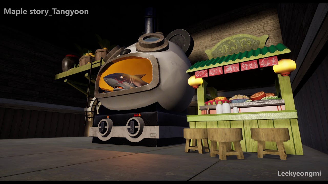 3D_Maplestory_Modeling_Tangyoon - YouTube