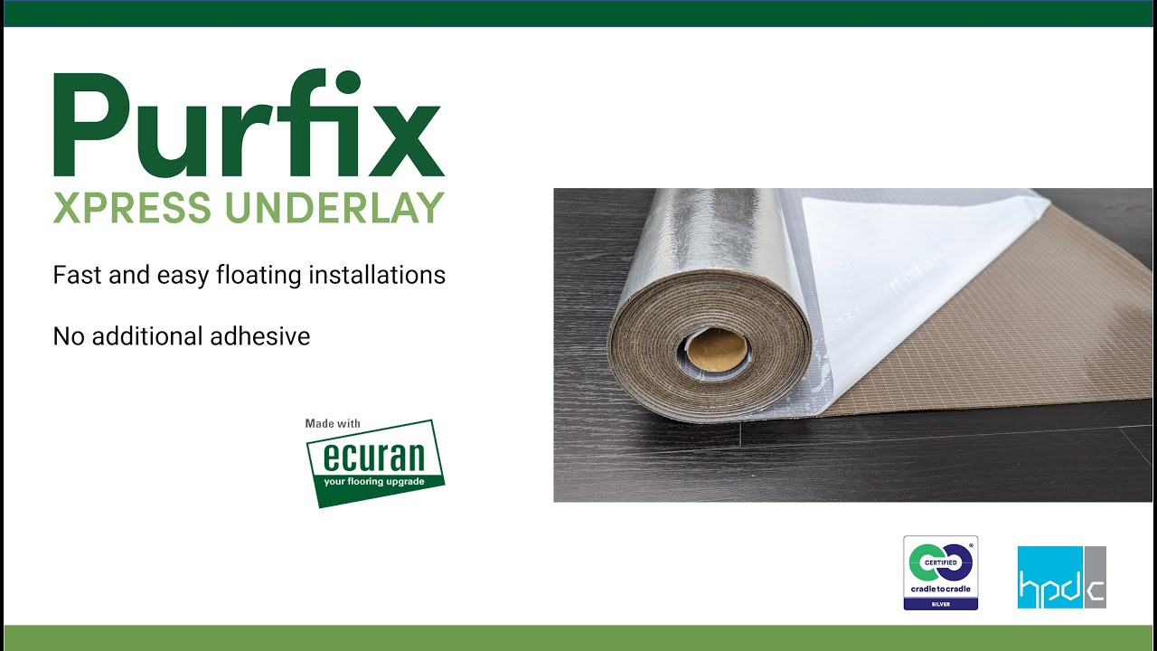 Purfix Xpress Underlayment - YouTube