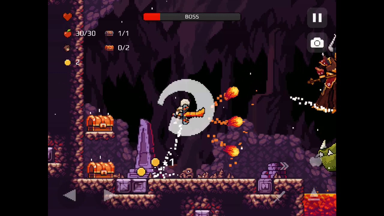 Apple Knight all bosses and ending - YouTube