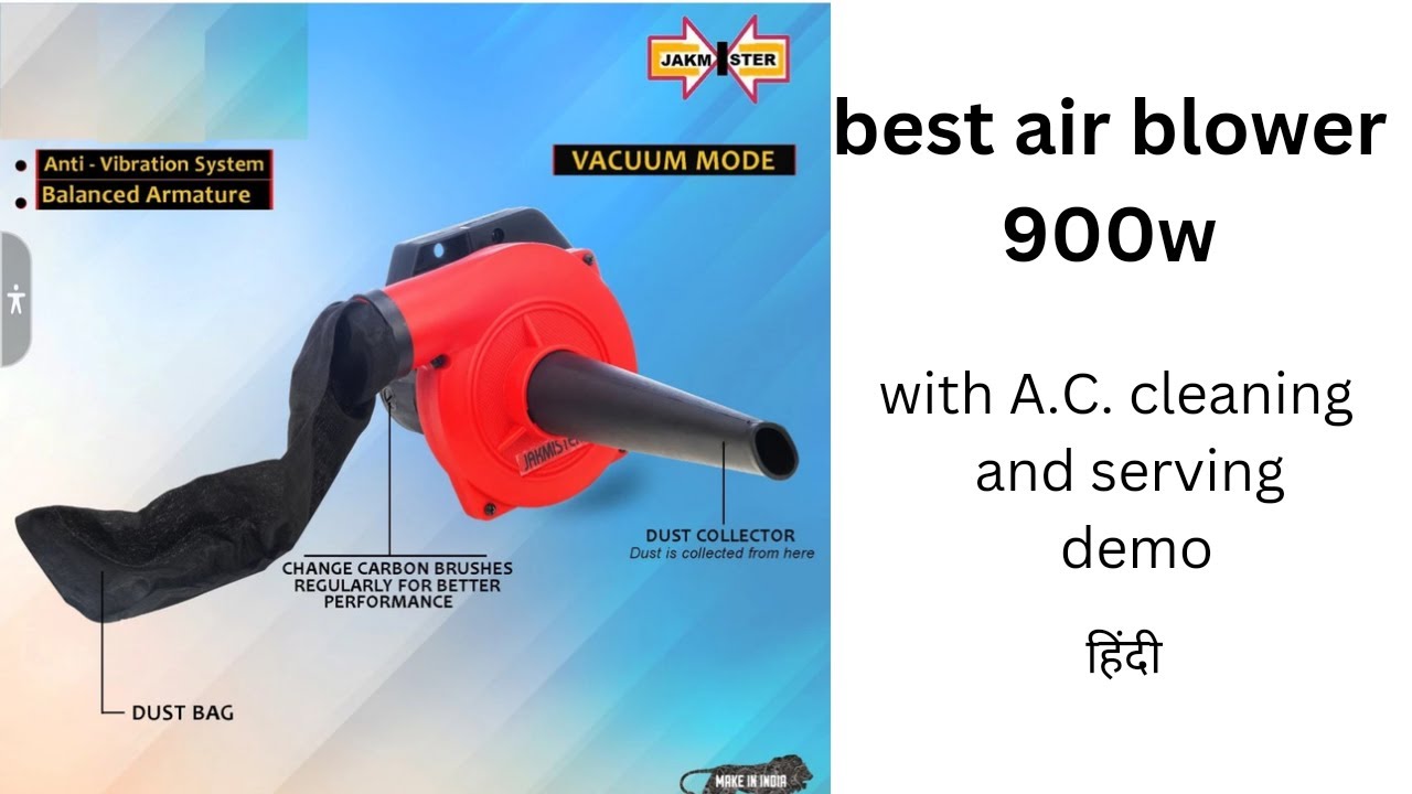 best air blower 900w with A.c.servicing demo - YouTube