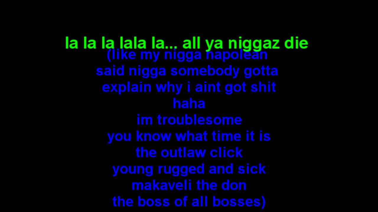 2Pac-Troublesome ´96 [Lyrics][HD] - YouTube