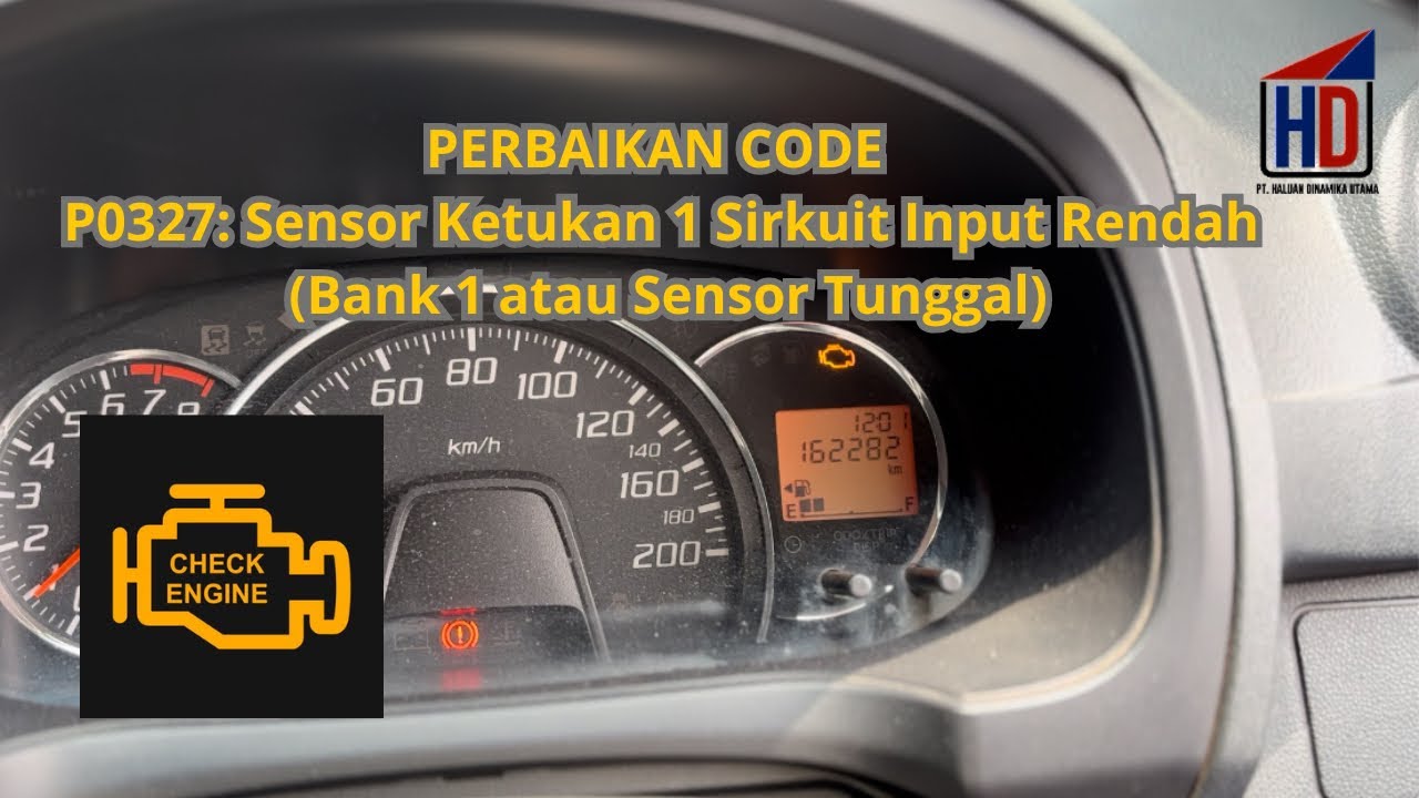 Perbaikan knock sensor pada Toyota Agya (kesalahan kode P0327) - YouTube