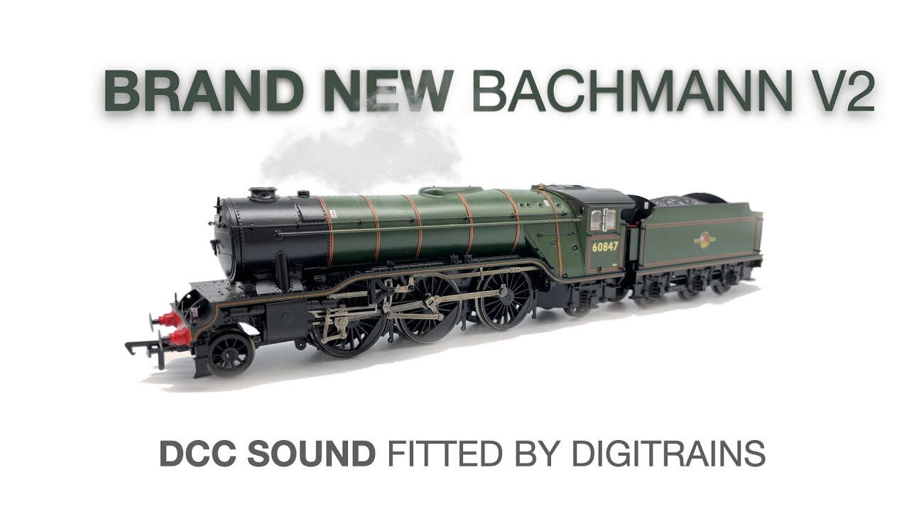 Brand New Bachmann V2 DCC Sound Fitted By Digitrains - YouTube