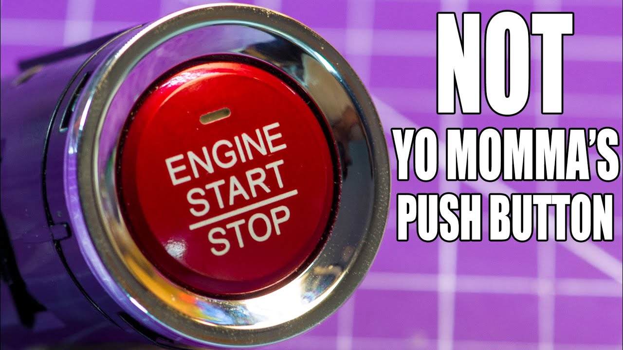 Tearing Down An Engine Start/Stop Button! - YouTube
